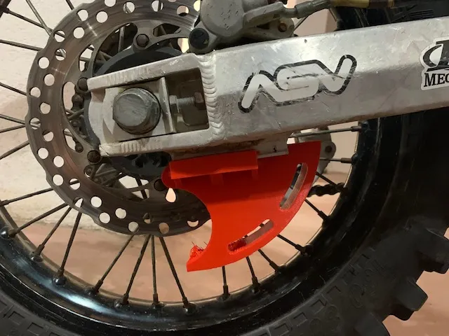 DirtBike Disk Guard by TA2ADN | Download free STL model | Printables.com