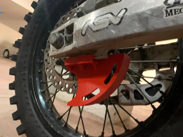 DirtBike Disk Guard by TA2ADN | Download free STL model | Printables.com