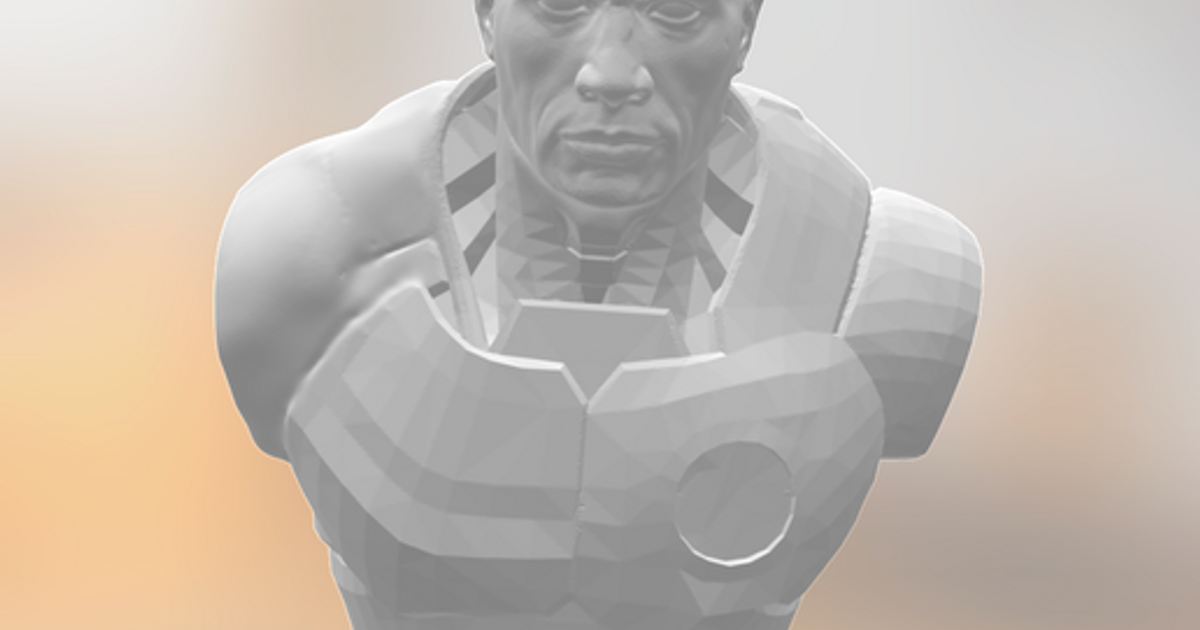 Fortnite Rock Bust Support by Eleanor3D | Download free STL model ...