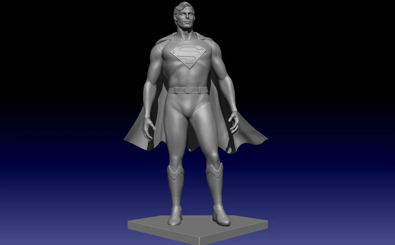 Superman Bust by JS-studio | Download free STL model | Printables.com