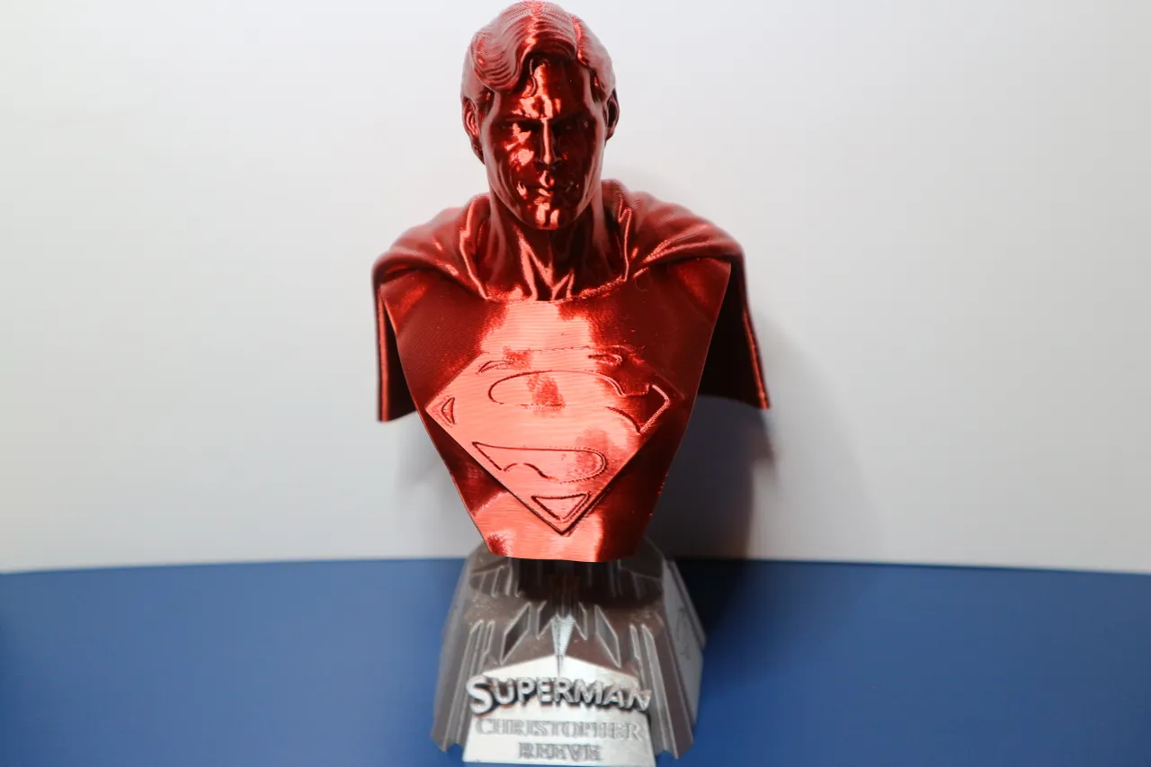 Superman Bust by JS-studio | Download free STL model | Printables.com