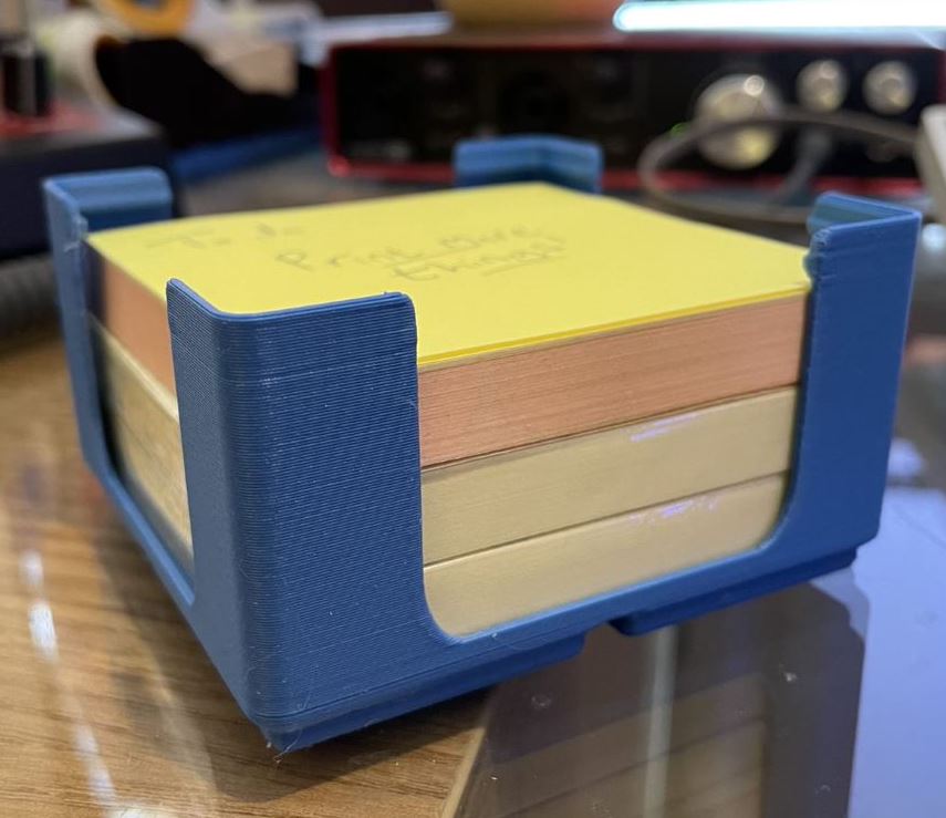 Gridfinity post-it sticky notes stack container by Jake | Download free ...