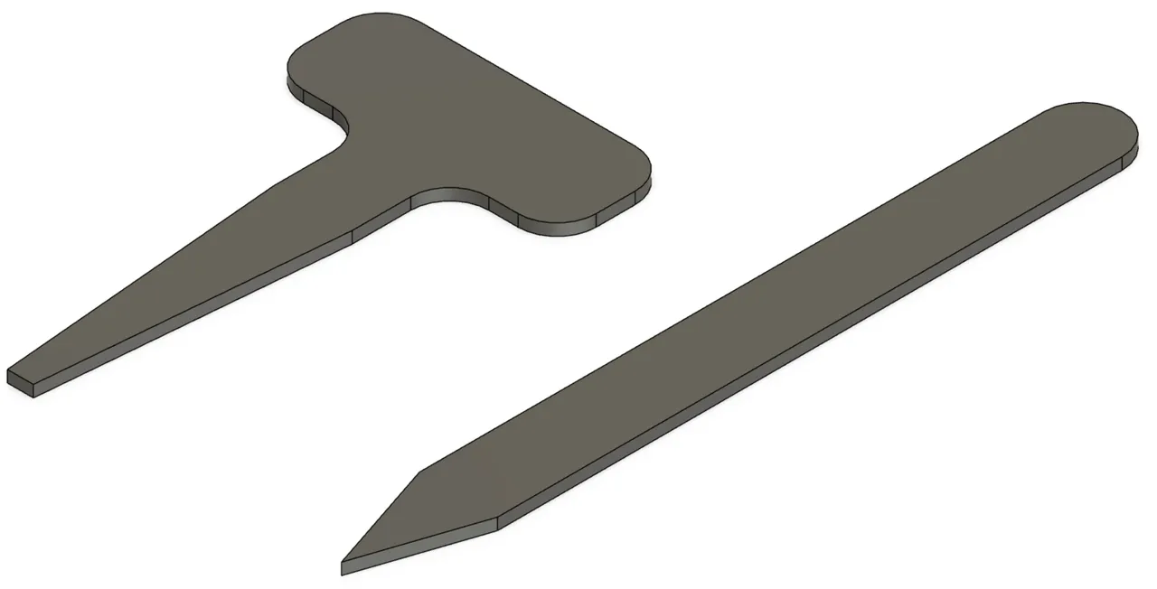 Plant stakes by PDB | Download free STL model | Printables.com