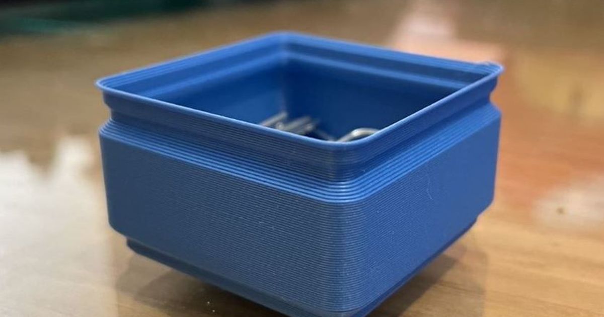 Gridfinity Vase Mode Short By Jake Download Free Stl Model