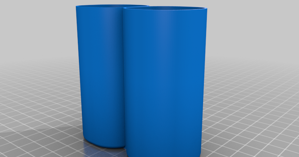 IKEA SKADIS container double 40mm by keegan | Download free STL model ...