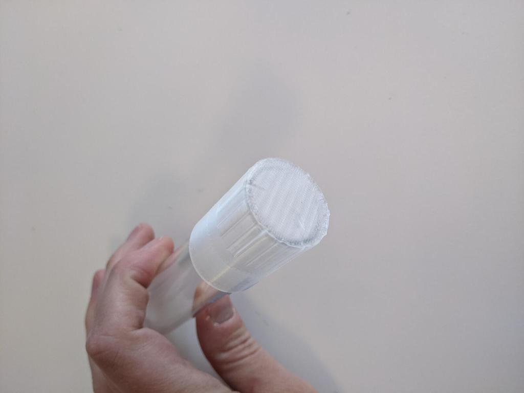 Parametric slip-on culture tube cap by keegan | Download free STL model ...