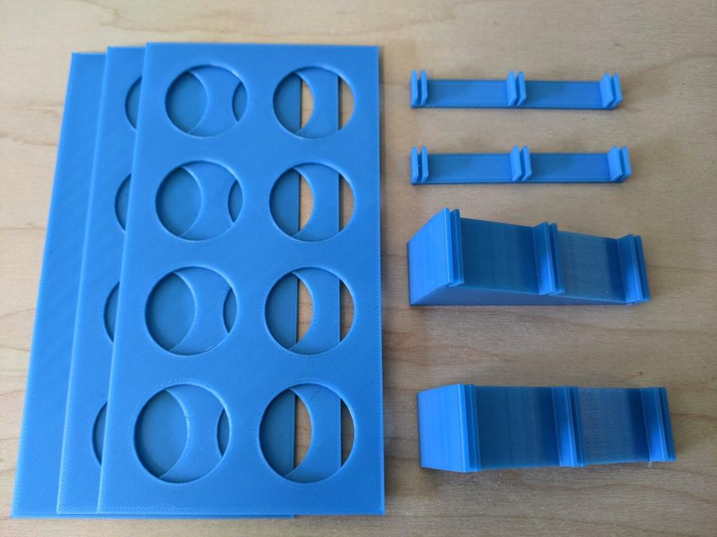 Parametric culture slant rack by keegan | Download free STL model ...