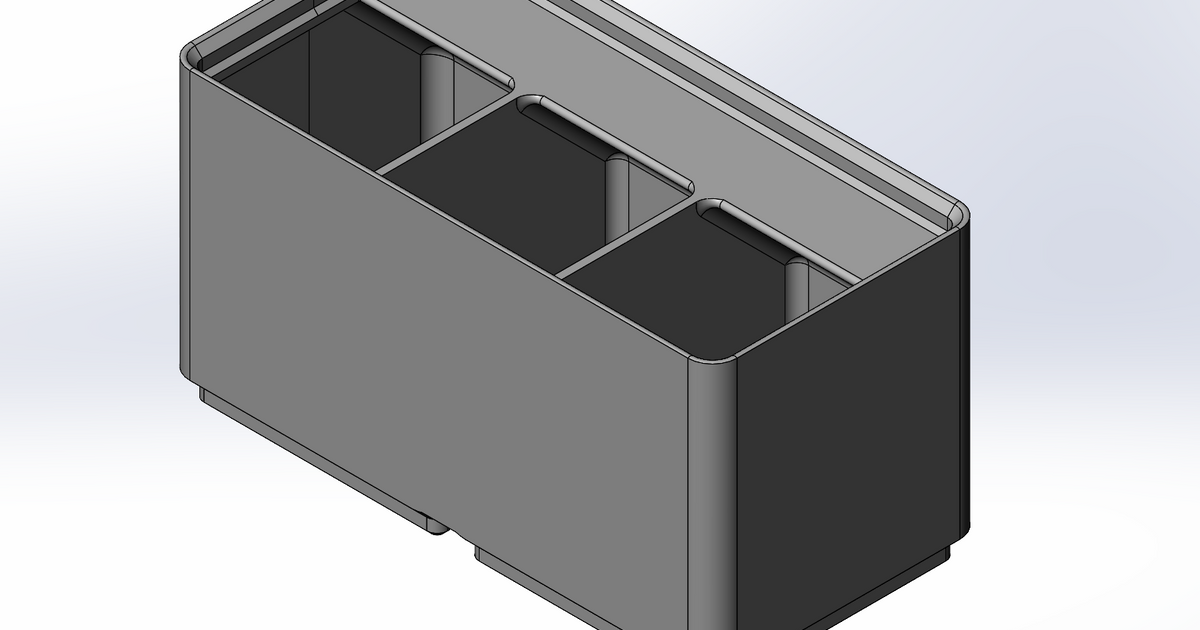 Parametric Gridfinity Solidworks by EllieWhoMakes | Download free STL ...