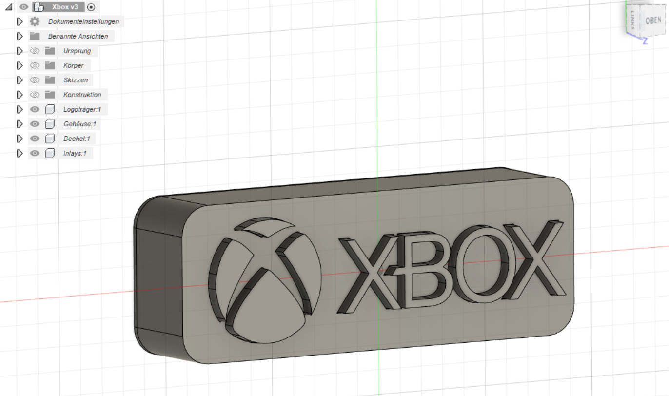 XBOX Logo Lamp by LowRob | Download free STL model | Printables.com