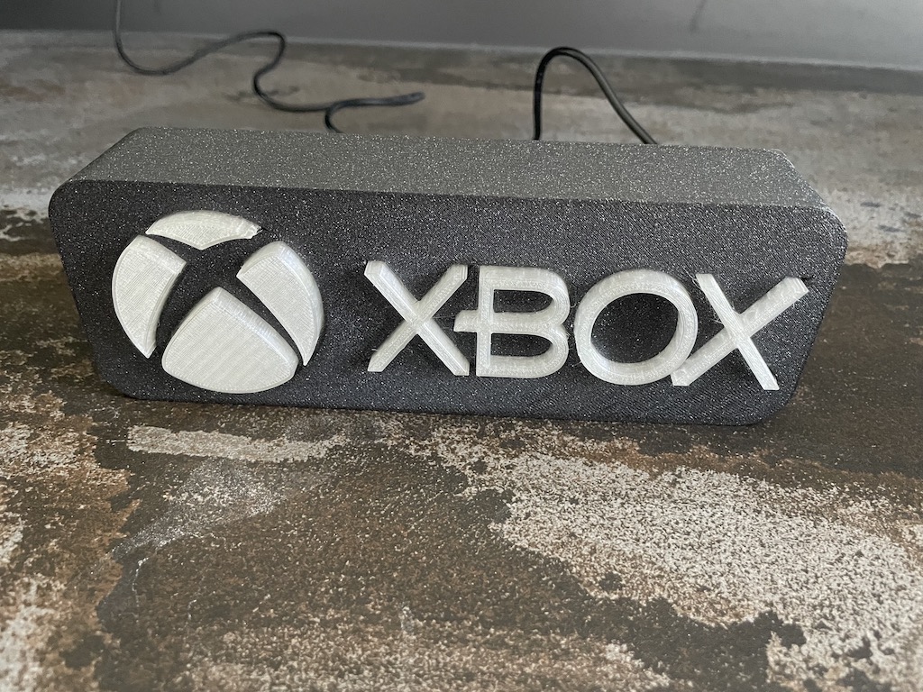 XBOX Logo Lamp by LowRob | Download free STL model | Printables.com