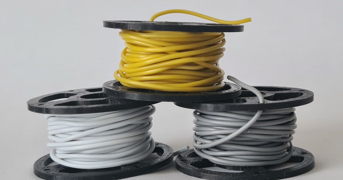 Wire spool 1.4mm by Andreas | Download free STL model | Printables.com