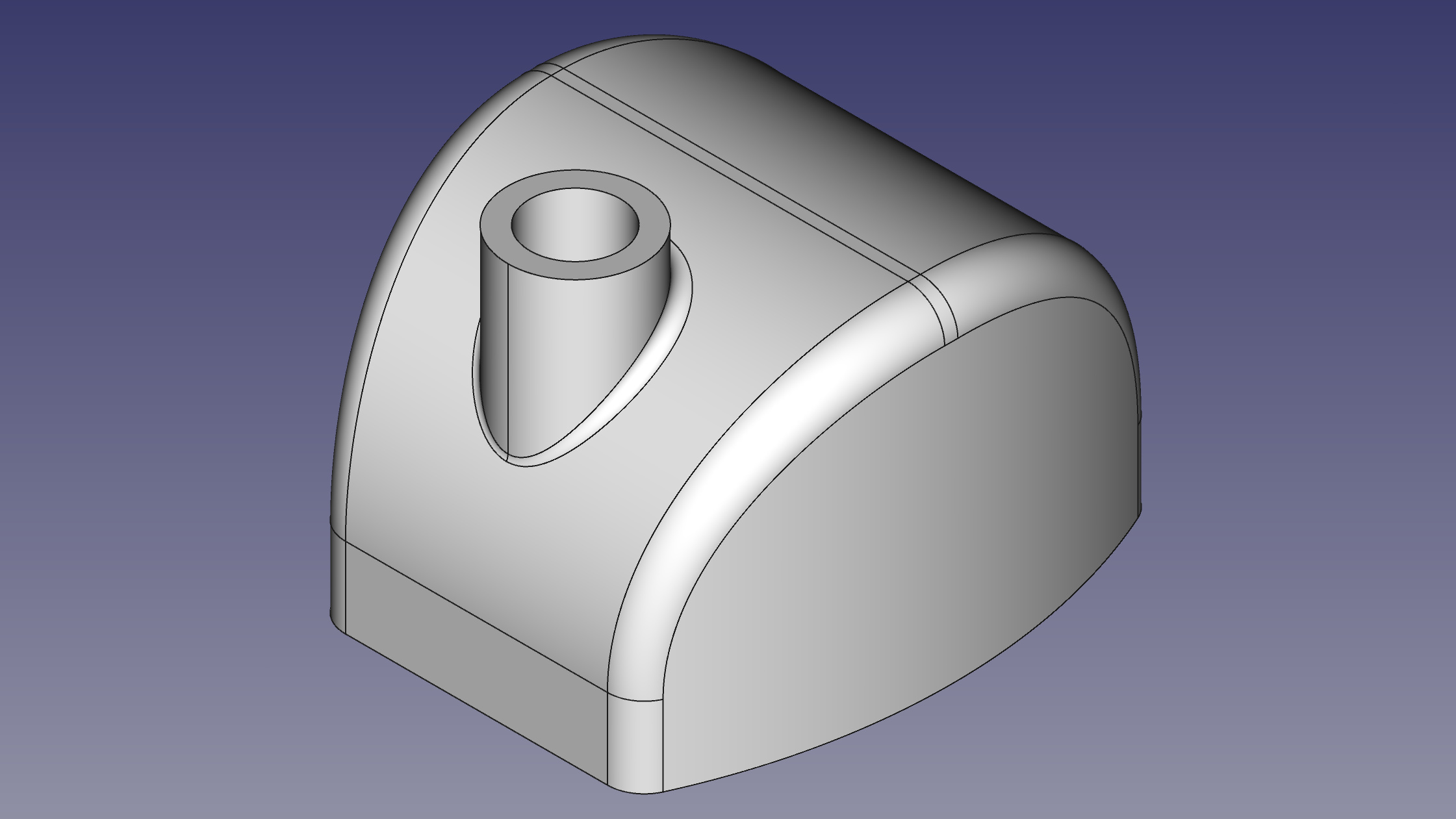 Caster Replacement Body by spontaniel | Download free STL model ...