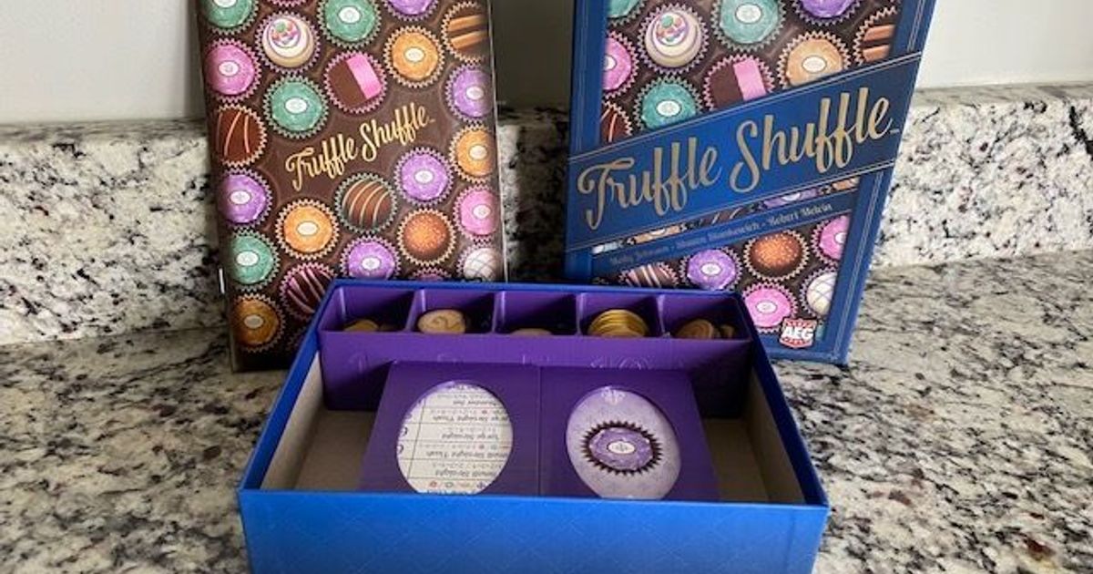 Truffle Shuffle Organizer by tjdesign | Download free STL model ...