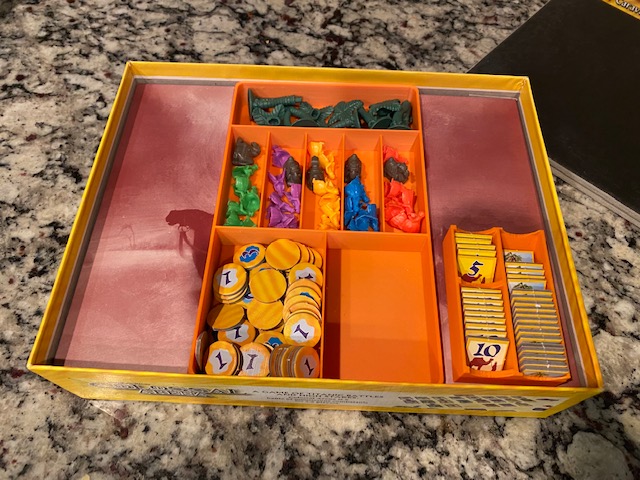 Through the Desert Insert by Reiner Knizia (Silver Line Edition) by ...