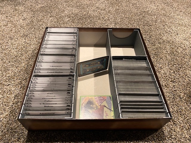 Boardgame Insert for Sleeved Cards--Broken Token Style by tjdesign ...