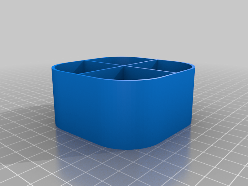 Resource Organizer (4 Spaces) by tjdesign | Download free STL model ...