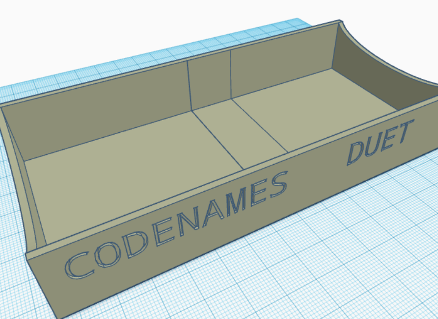 Codenames Insert Remix by tjdesign | Download free STL model ...