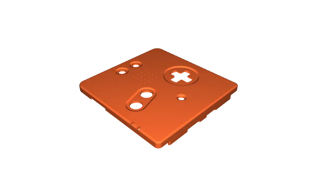 Screenless Game Boy Advance SP shell by kamicane | Download free STL ...