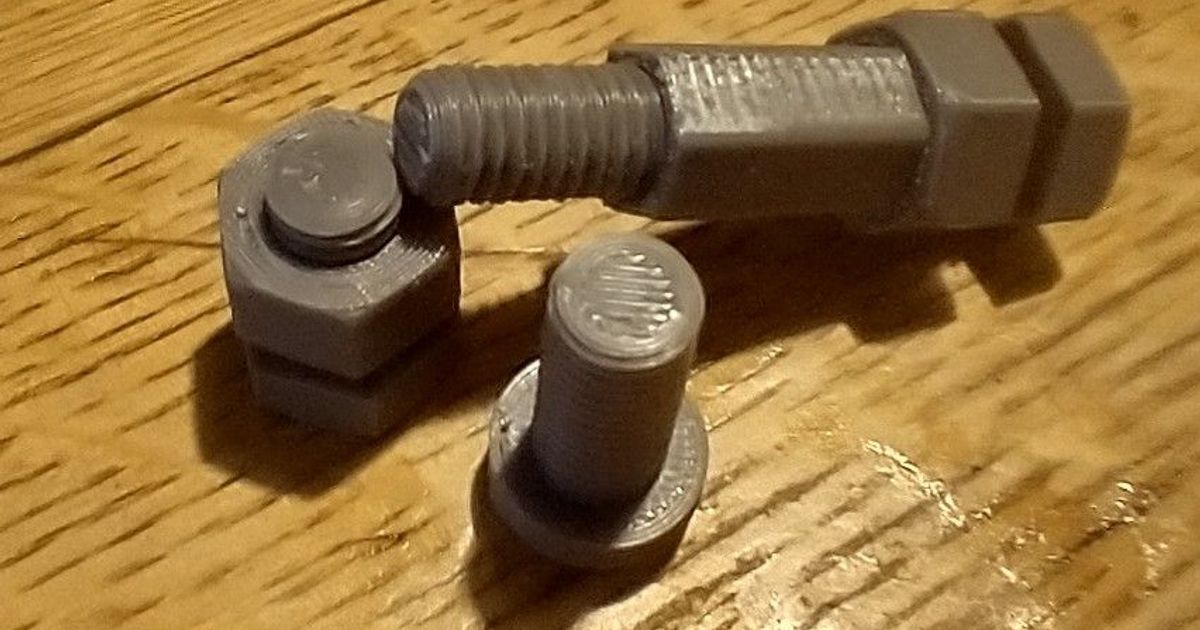 ISO thread SCAD library by flipmarley | Download free STL model ...