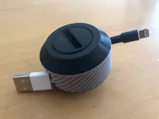 USB Cable Winder Stackable by Regis | Download free STL model ...