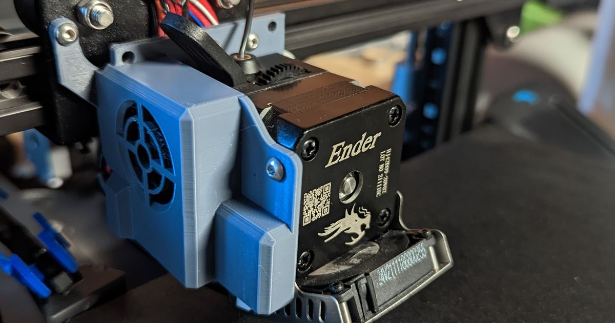 Ender 3 V2 - Sprite Extruder Shroud - BL/CR Touch by wardster | Download free STL model ...