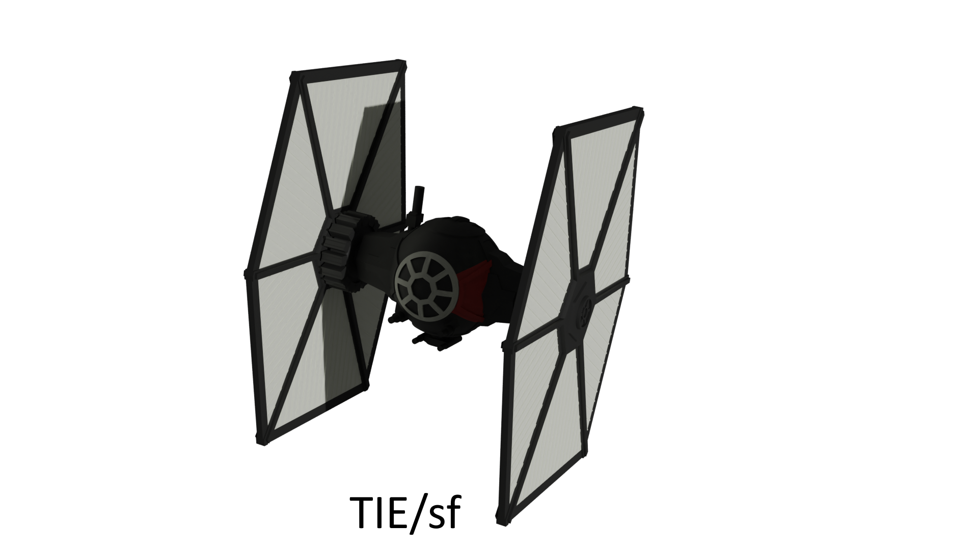 Star Wars First Order TIE Fighter by DanielAlex | Download free STL ...