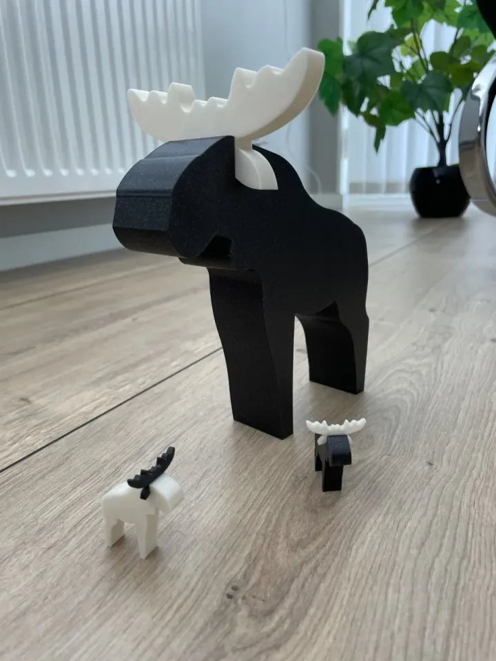 Simple moose by Saccy | Download free STL model | Printables.com