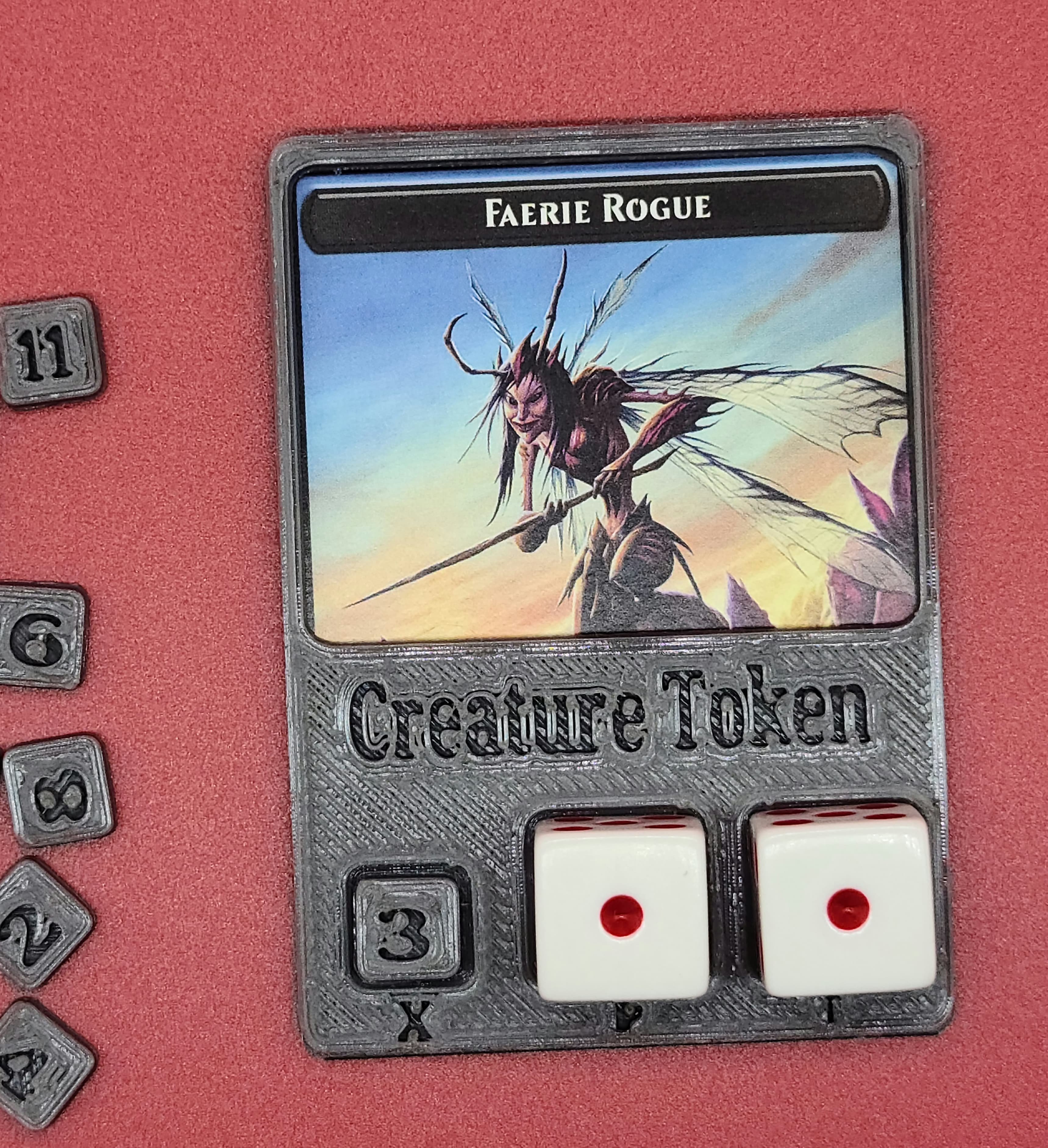 MTG CREATURE TOKEN OVERLAY by Jason Horine | Download free STL model | Printables.com