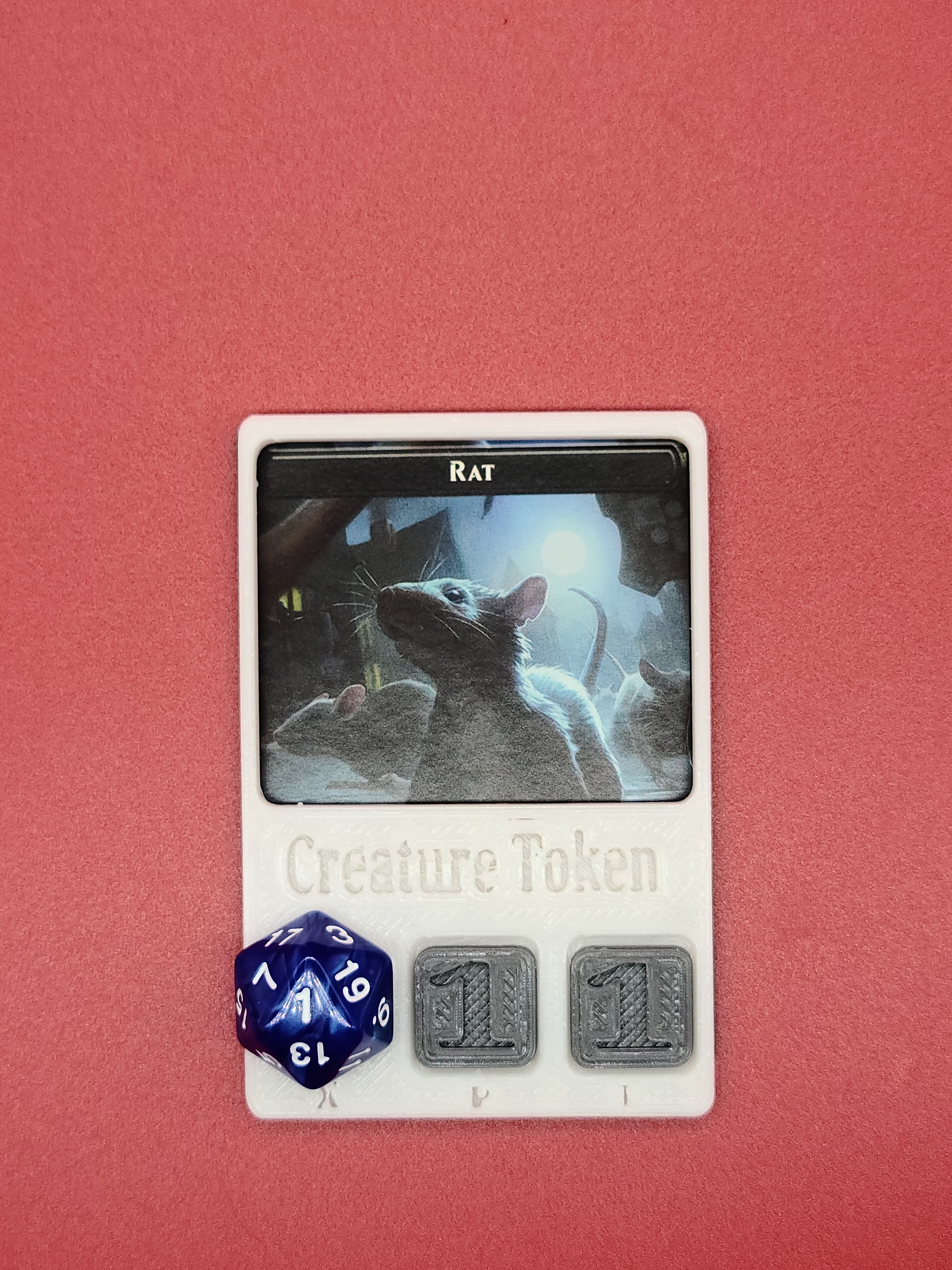 MTG CREATURE TOKEN OVERLAY FOR D20 por Jason Horine | Descargar modelo ...