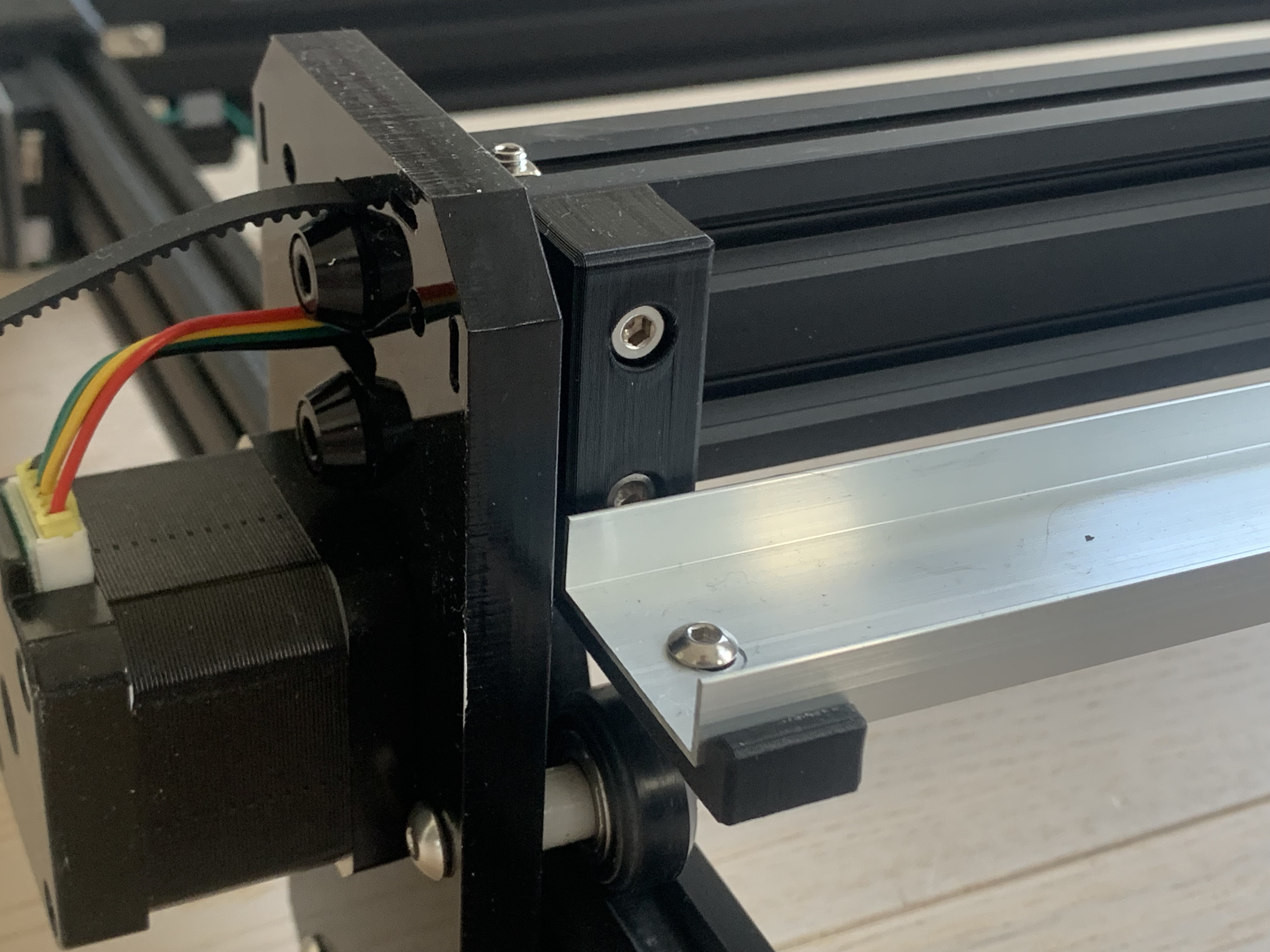 Plotter/CNC frame upgrade parts by JP | Download free STL model ...