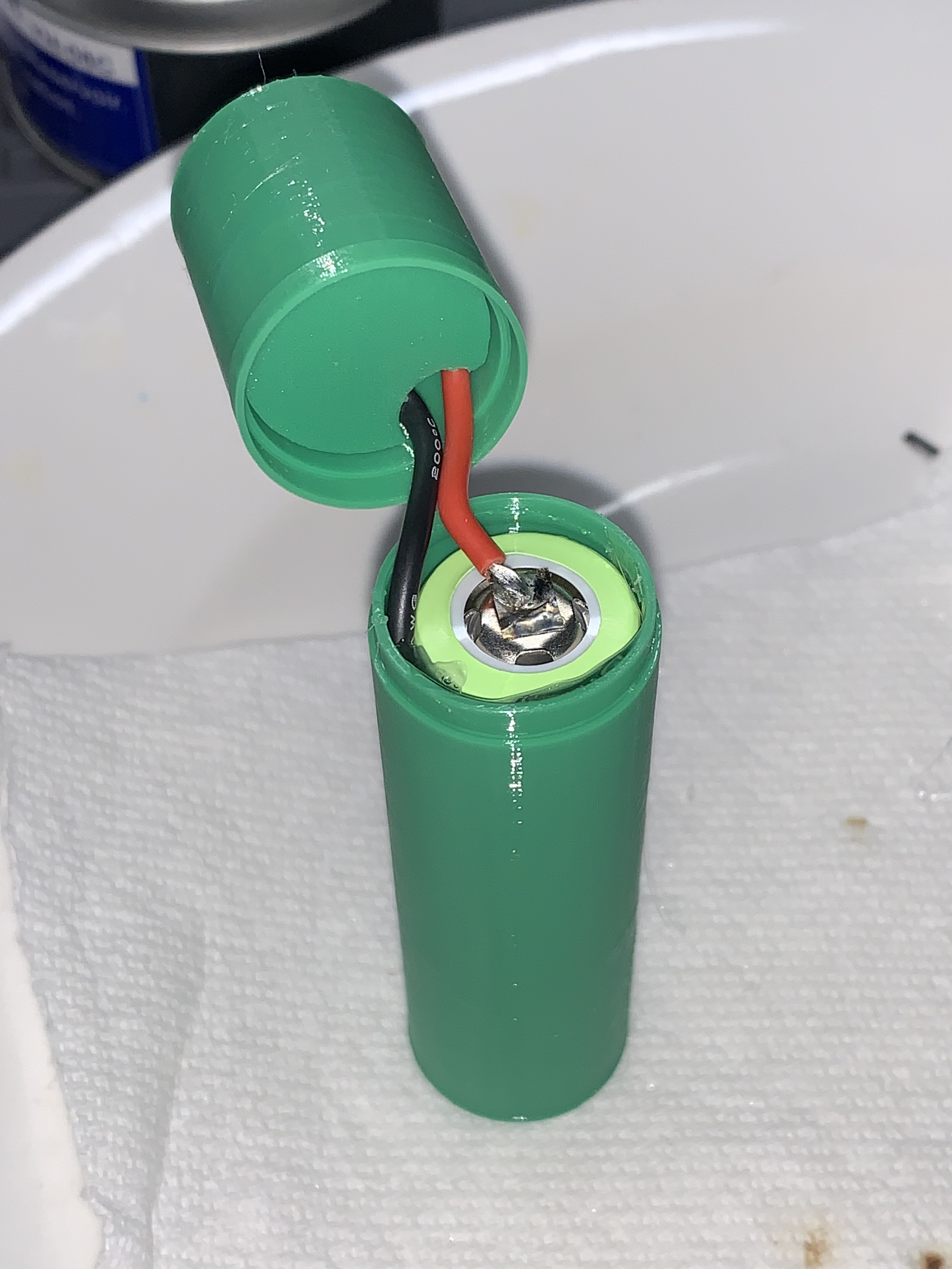18650 single cell power bank by jed | Download free STL model ...