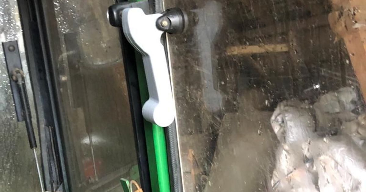 John Deere tractor window handle by LMH | Download free STL model ...