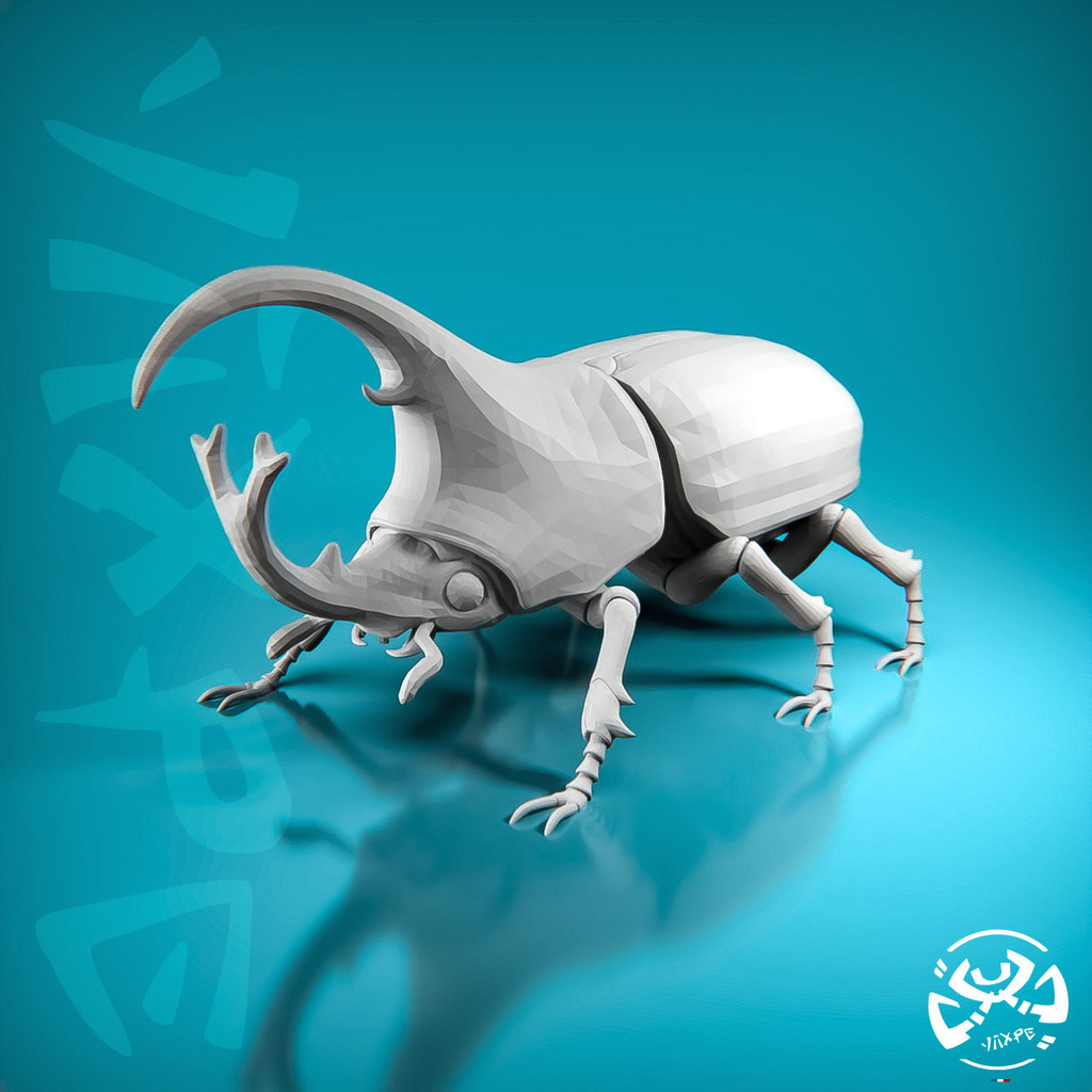 Scarabée by yiixpe | Download free STL model | Printables.com