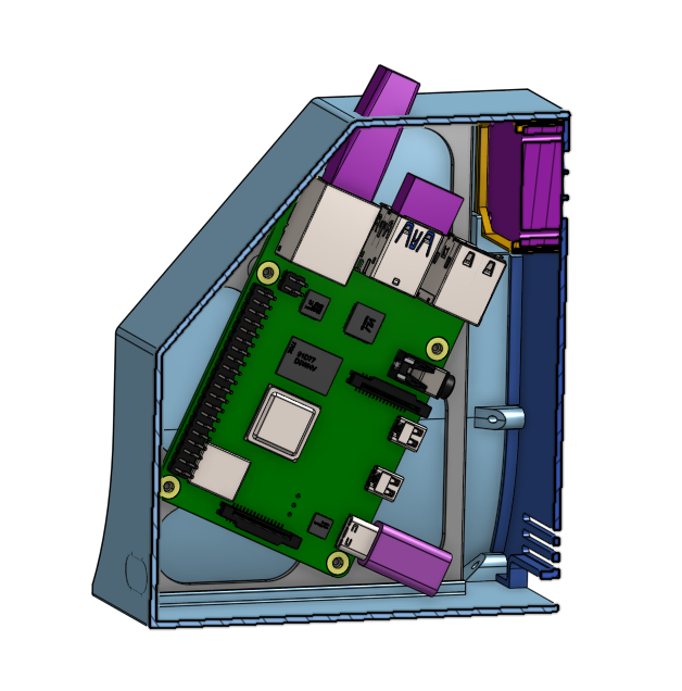 Tower Case for Raspberry Pi Model 4B by kaje | Download free STL model ...