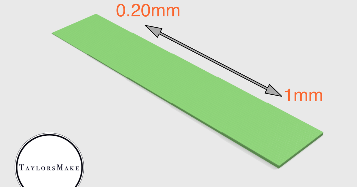 First Layer Calibration Test by TaylorsMake | Download free STL model ...
