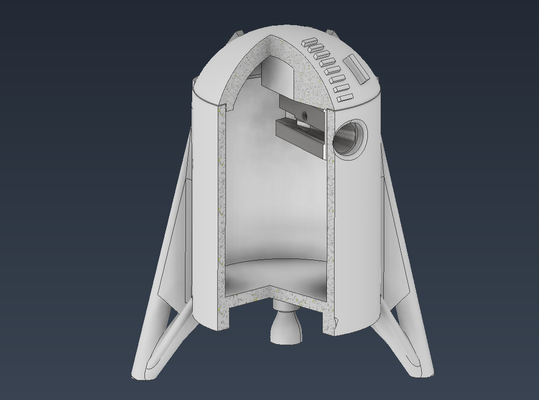 SpaceX Starhopper sharpener by MSTVS | Download free STL model ...