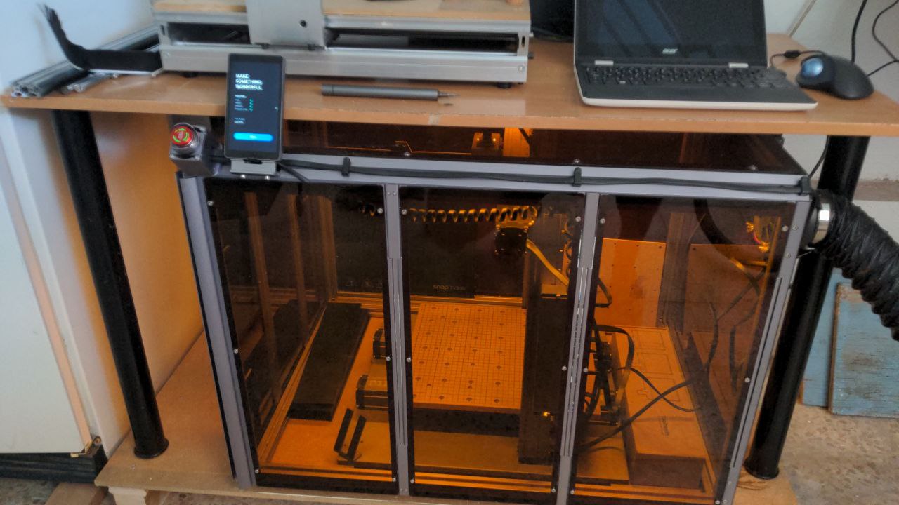 Snapmaker 2.0 enclosure screen holder 3030 angled bracket by Pastitas ...