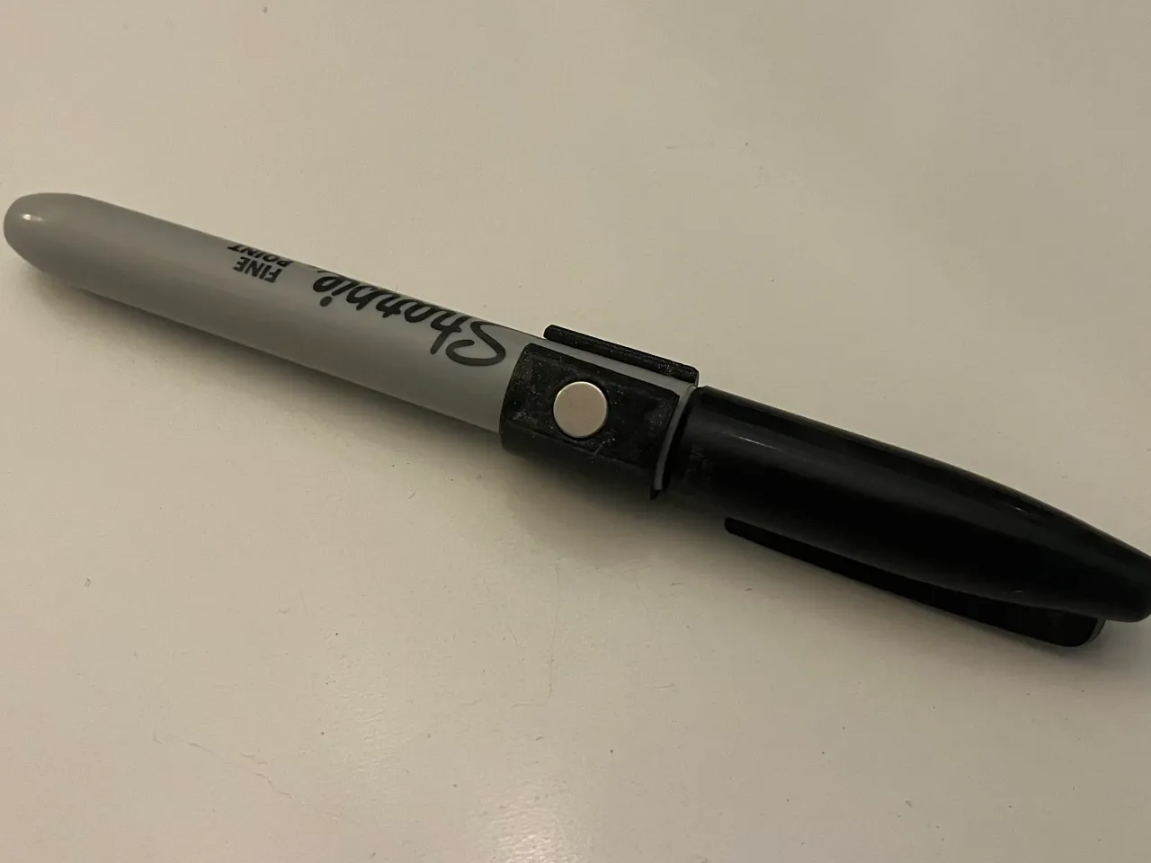 Magnetic Sharpie Sleeve by bjamdesign | Download free STL model ...