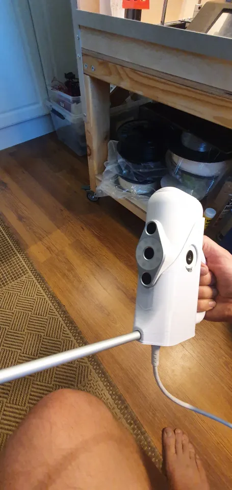 Creality CR Scan Lizard Handle with measure rod by Janne | Download ...