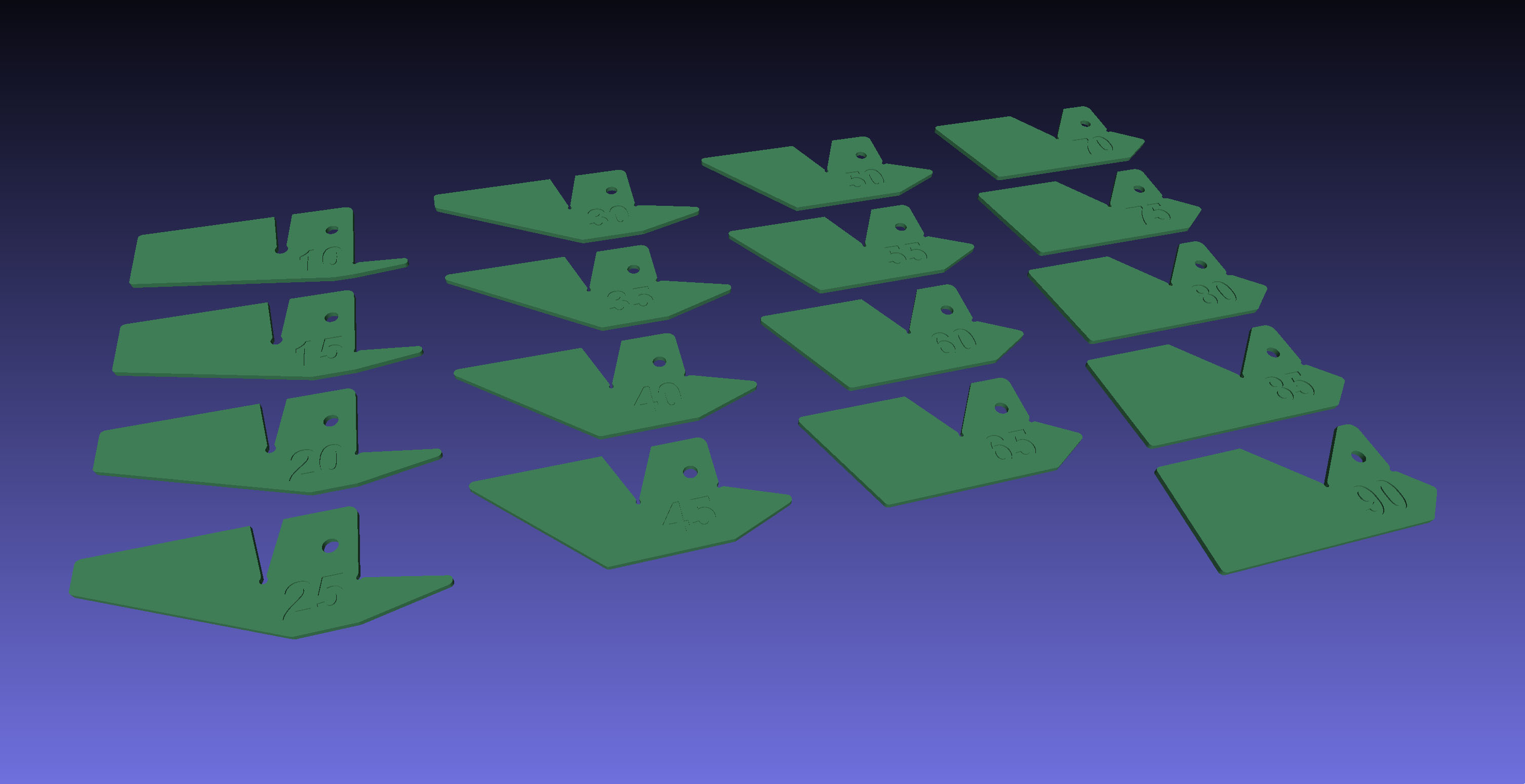 Angle Gauge Set By Cederb Download Free STL Model Printables