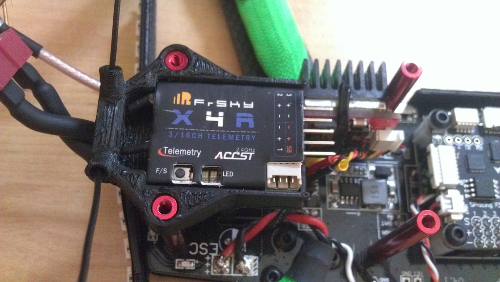 X4R-SB holder for QAV250/ZMR 250 by Schlachtkreuzer | Download free STL ...