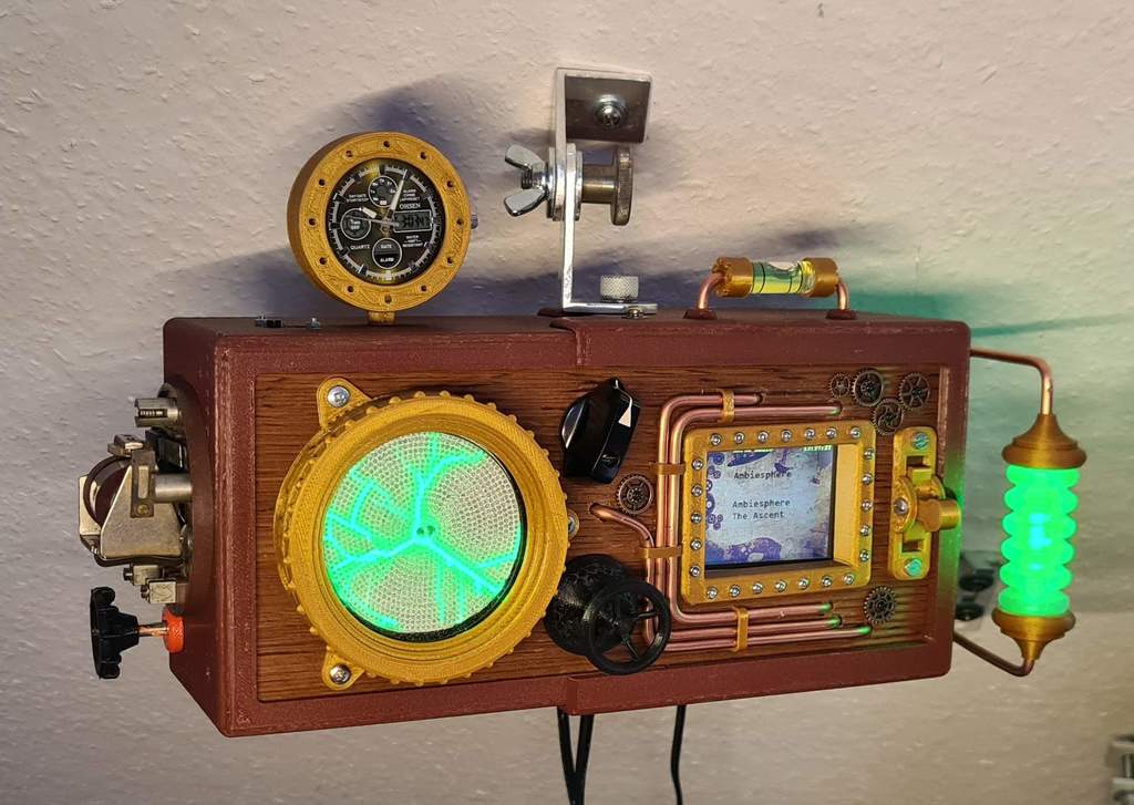 Steampunk Radio by MegaCadler | Download free STL model | Printables.com