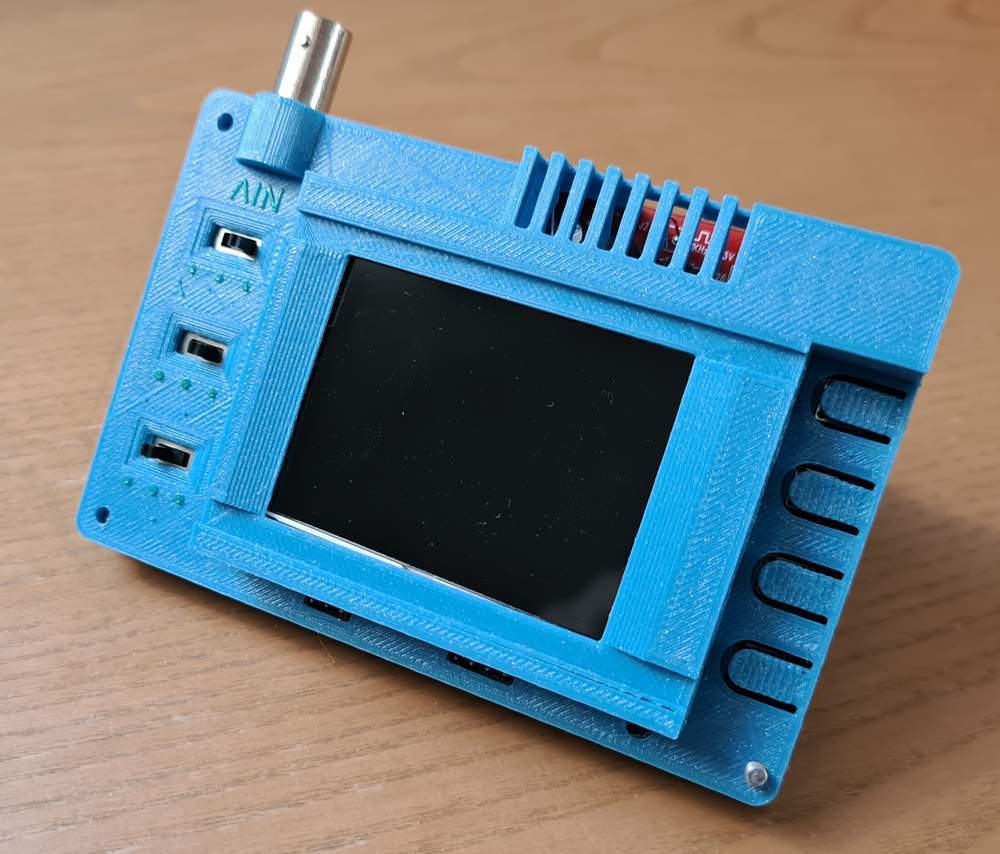 Case stand for DSO138 Oscilloscope with 9V battery by MegaCadler ...