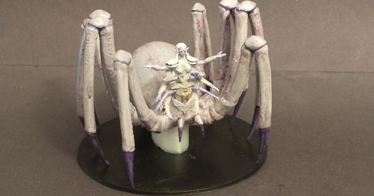 Lolth, Spider Queen (MTG Fan Art) by omnifarious905 | Download free STL ...