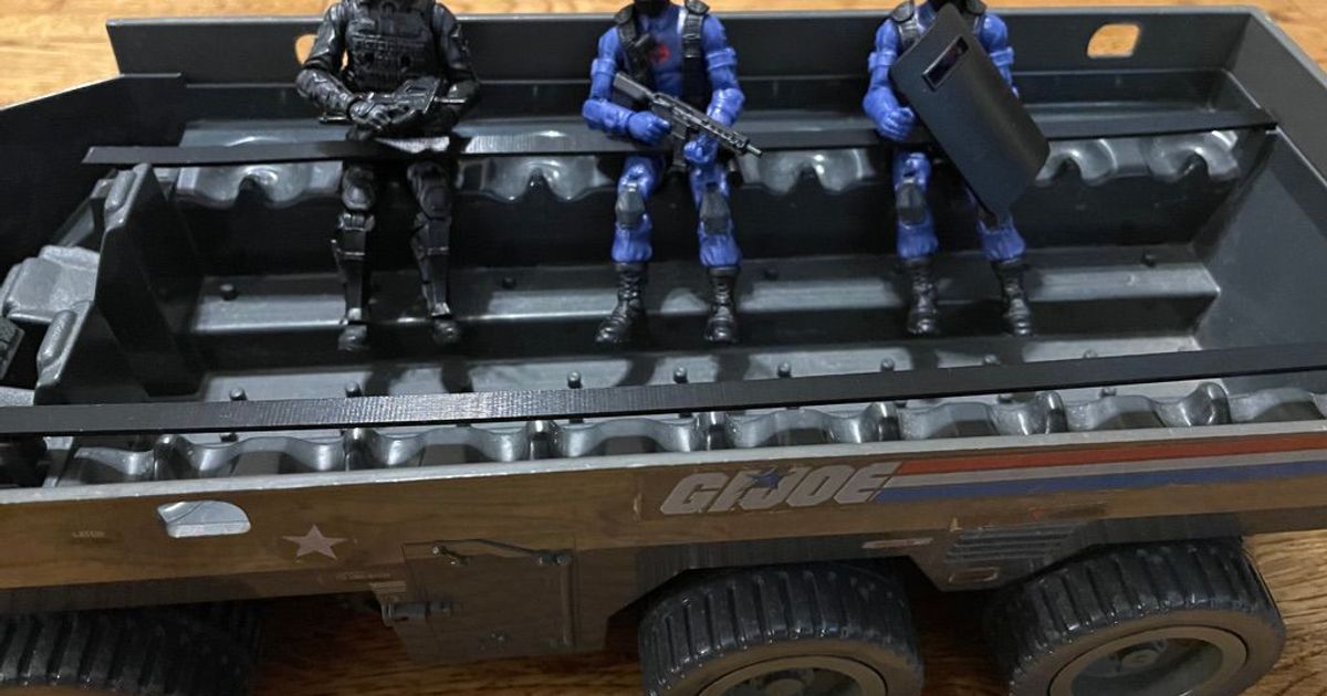 GI Joe APC Seatbelt por Vaporware | Descargar modelo STL gratuito ...