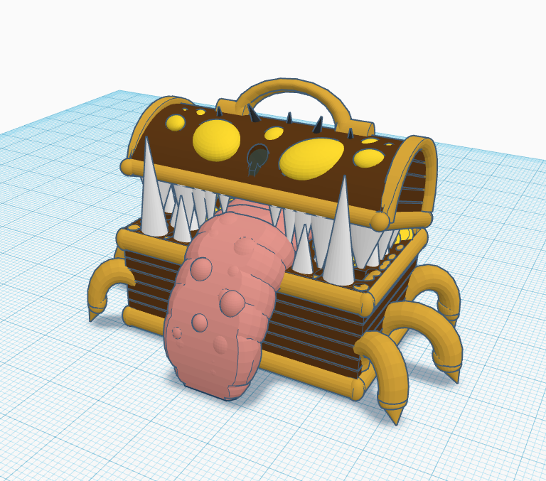 Big Maw Toothy Mimic by Spaced Out Stranger | Download free STL model ...