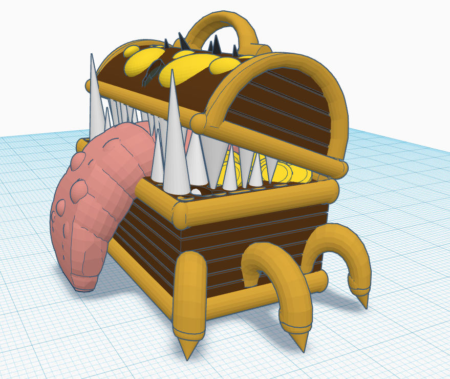 Big Maw Toothy Mimic by Spaced Out Stranger | Download free STL model ...