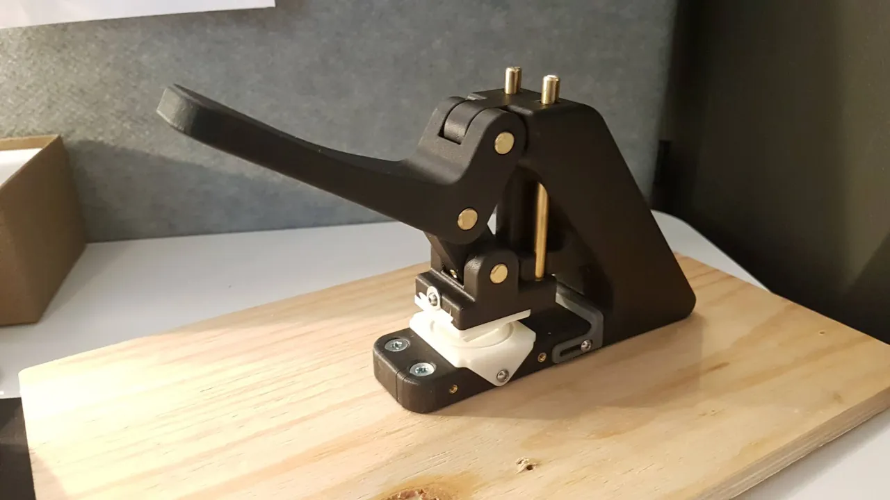 Embossing press by Cederb | Download free STL model | Printables.com