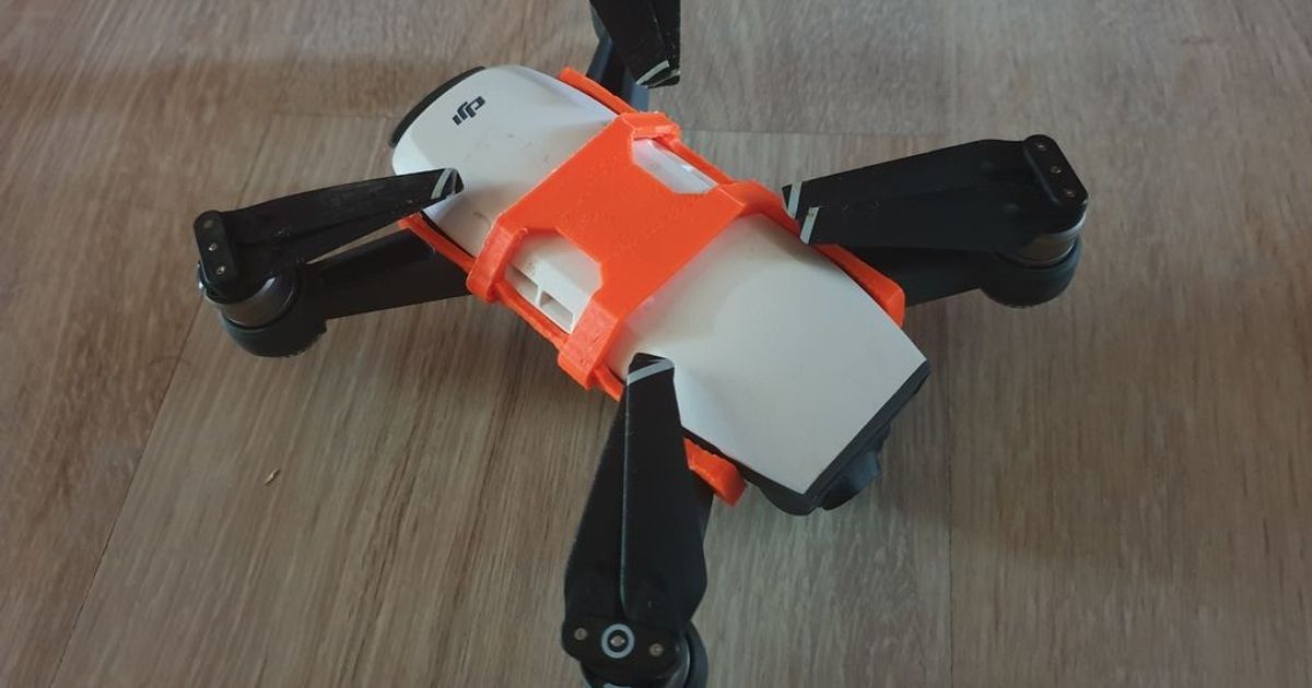DJI Spark top mount by MatejB | Download free STL model | Printables.com