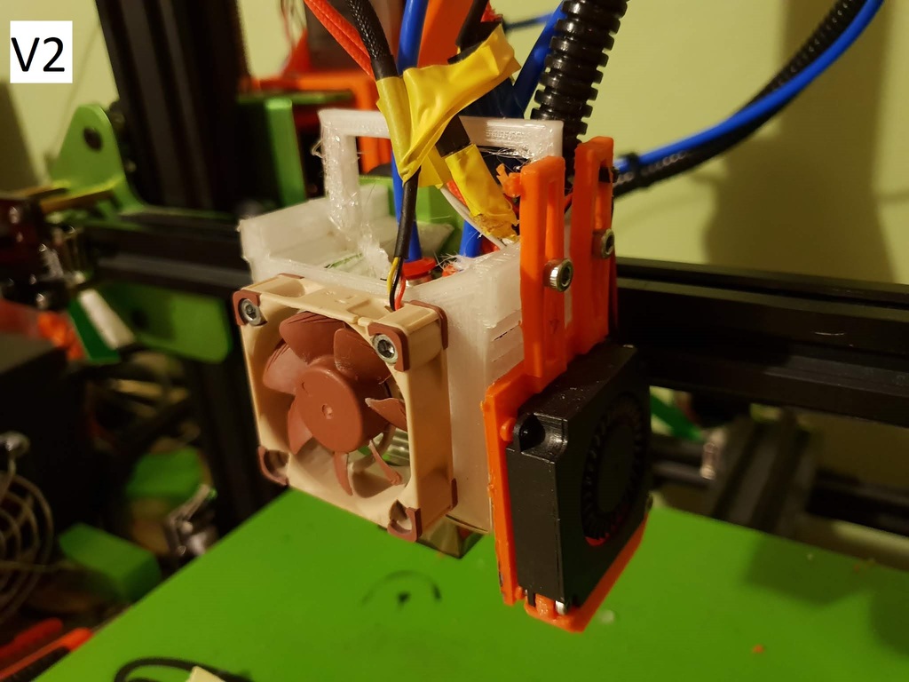 Tevo Tornado housing for stock fans and hotend. by MatejB | Download ...